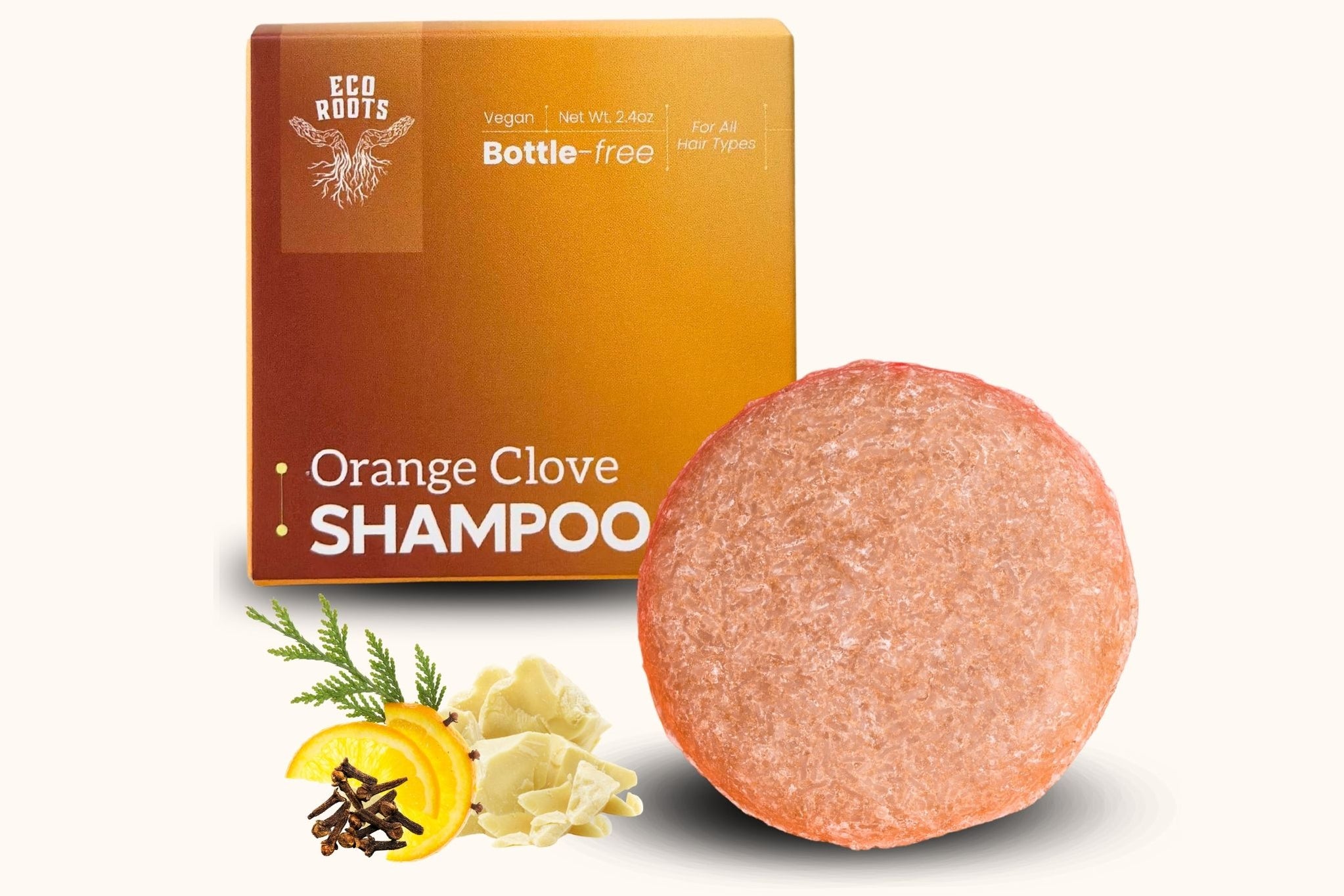 Orange Clove - Zero Waste Shampoo Bar – EcoRoots