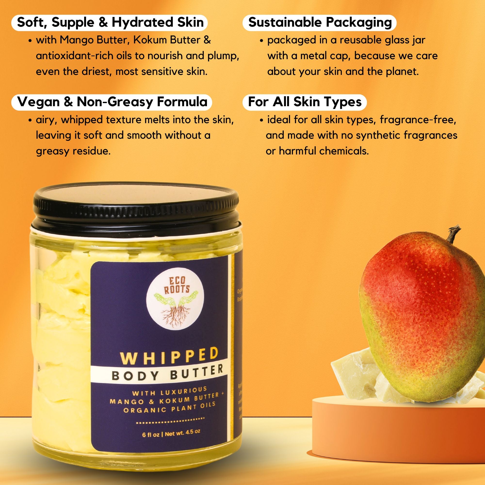 Whipped Body Butter – EcoRoots