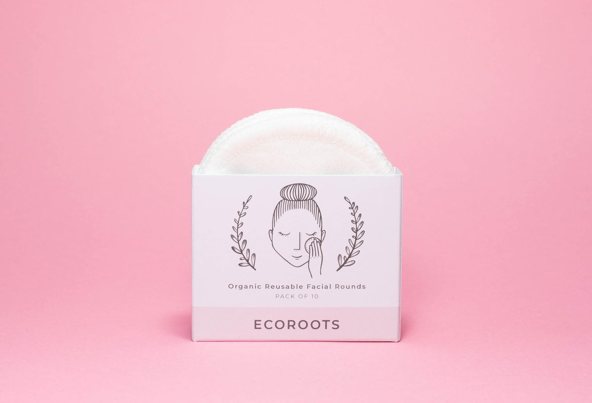 Organic Reusable Cotton Rounds - Set of 10 – EcoRoots