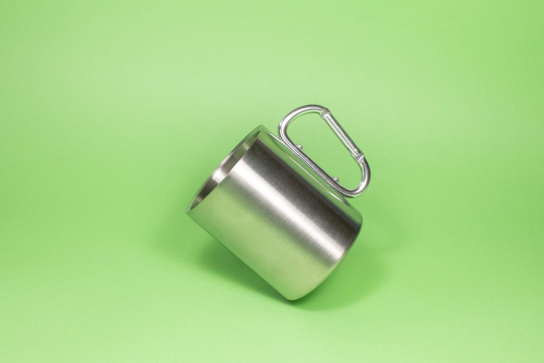 Stainless Steel Cup - Carabiner Handle – EcoRoots